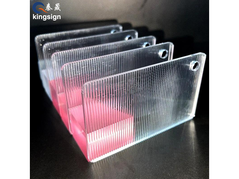 Fluted acrylic sheet_New design product_KINGSIGN INDUSTRY (CHINA) LIMITED.